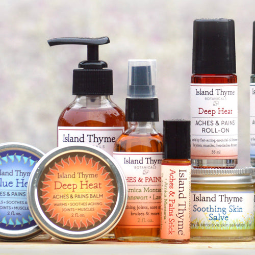 Island Thyme natural organic skin & bodycare from the San Juan Islands