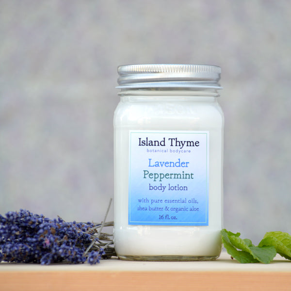 Lavender Peppermint Lotion – Island Thyme